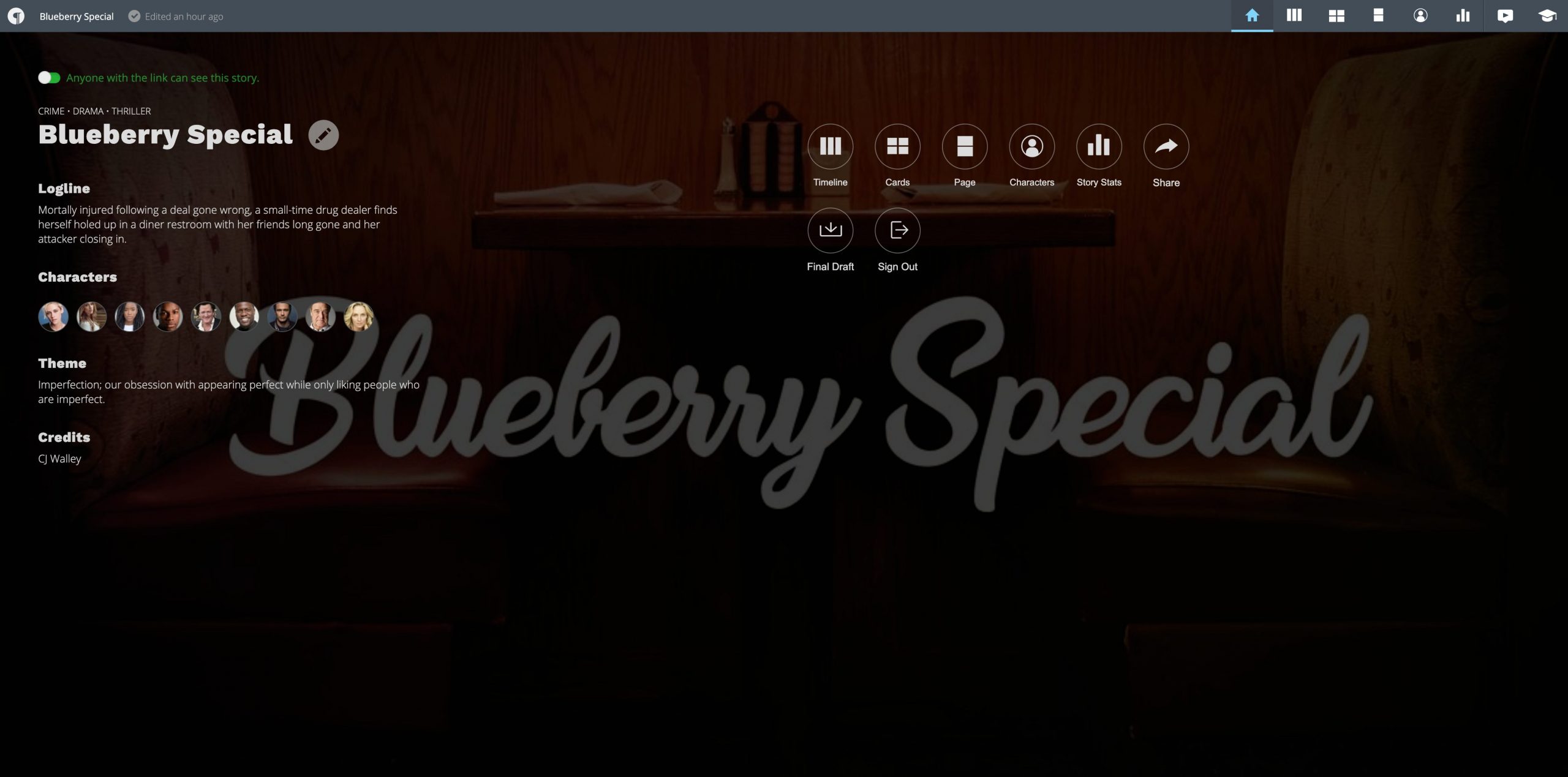 Prewrite; Finally, Screenwriting Software That Puts Story First. - CJ ...